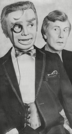 Ventriloquist Ray Alan Puppet Lord Charles Editorial Stock Photo ...