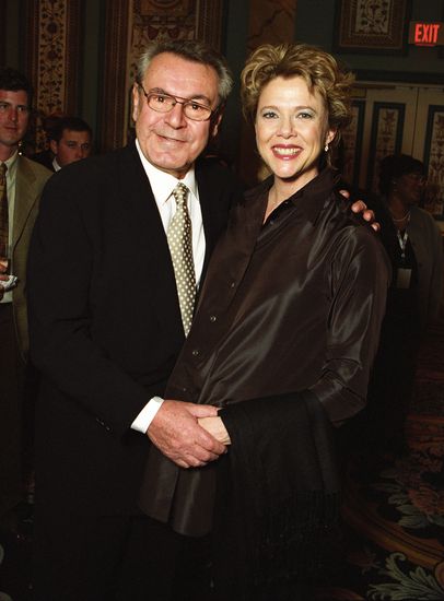 Milos Forman Annette Bening Editorial Stock Photo - Stock Image ...
