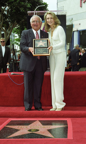 Johnny Grant Faye Dunaway Editorial Stock Photo - Stock Image ...