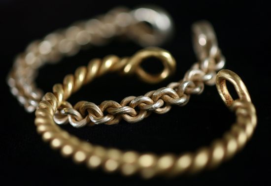 Two Gold Torcs Editorial Stock Photo - Stock Image | Shutterstock