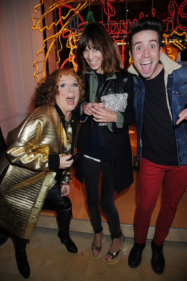 Jennifer Saunders Alexa Chung Nick Grimshaw Editorial Stock Photo ...