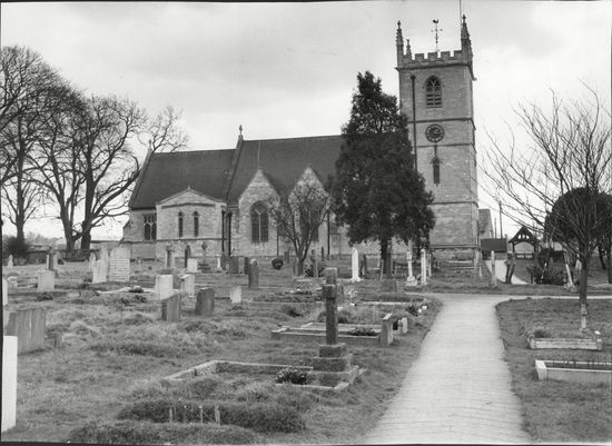 St Martins Church Bladon Oxfordshire Uk Editorial Stock Photo - Stock ...