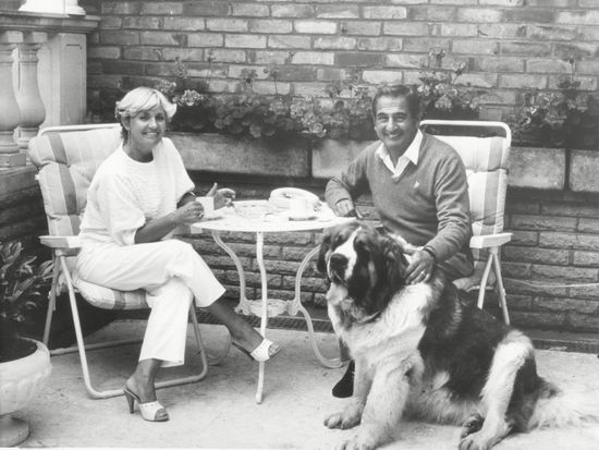 Bernie Winters His Wife Siggi Pet Editorial Stock Photo - Stock Image ...
