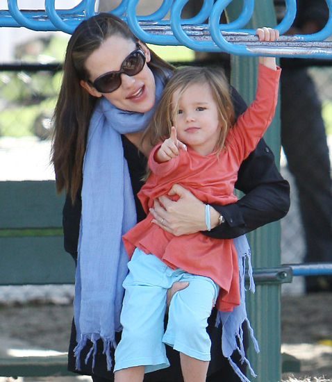 Jennifer Garner Daughter Seraphina Affleck Park Editorial Stock Photo ...