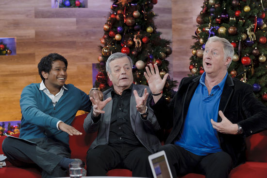 Gavin Ramjaun Tony Blackburn Chris Tarrant Editorial Stock Photo ...