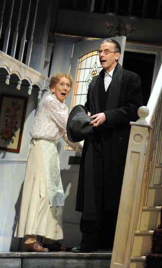 Marcia Warren Mrs Wilberforce Peter Capaldi Editorial Stock Photo ...