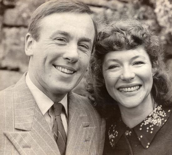 Christopher Timothy Carol Drinkwater On Set Editorial Stock Photo ...