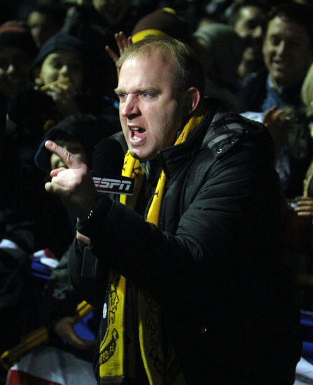 Comedian Sutton United Fan Tim Vine Editorial Stock Photo - Stock Image ...