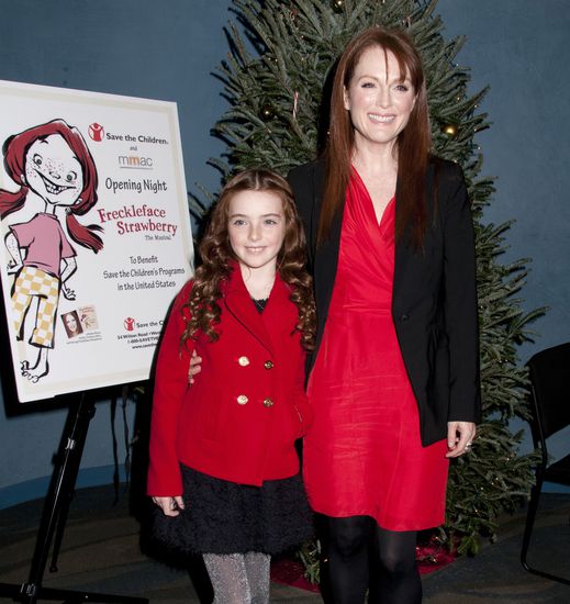 Julianne Moore Daughter Liv Freundlich Editorial Stock Photo - Stock ...