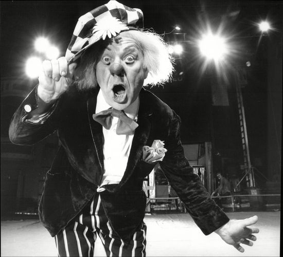 Oleg Popov Soviet Clown Full Makeup Editorial Stock Photo - Stock Image ...