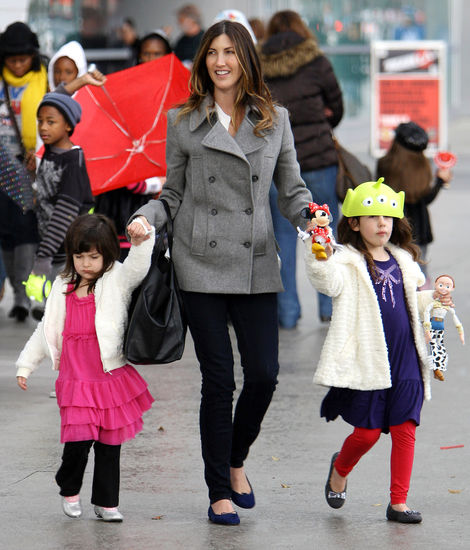 Jacqueline Samantha Titone Daughters Sadie Sunny Editorial Stock Photo ...