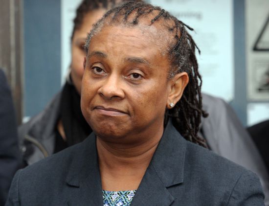Doreen Lawrence Speaks Outside Old Bailey Editorial Stock Photo - Stock ...