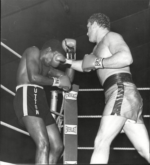 Joe Bugner Right V Danny Sutton Editorial Stock Photo - Stock Image ...