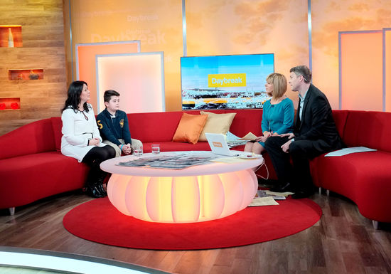 Emma Salisbury Tommy Salisbury Kate Garraway Editorial Stock Photo ...