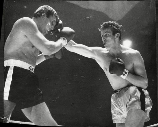 Billy Walker V Johnny Prescott Action Editorial Stock Photo - Stock ...