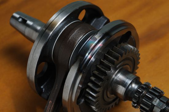 Crankshaft Single Cylinder Engine Connecting Rod Editorial Stock Photo ...