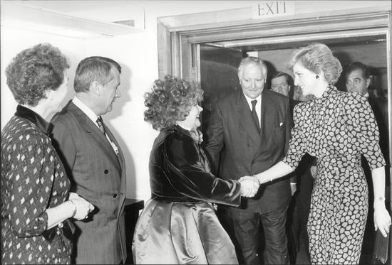 Princess Wales Lord Lady Rothermere Watched Editorial Stock Photo ...