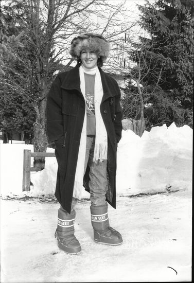 Patti Palmer Tomkinson Klosters Editorial Stock Photo - Stock Image ...