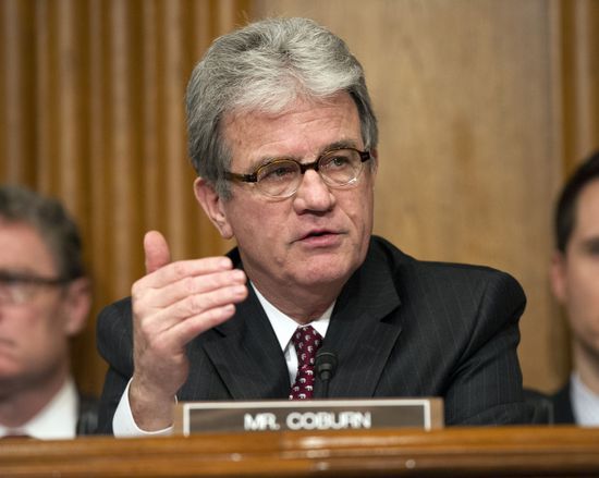 United States Senator Tom Coburn Republican Editorial Stock Photo ...