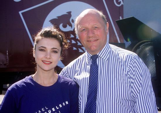 Emma Samms Father Michael Samuelson Editorial Stock Photo - Stock Image ...