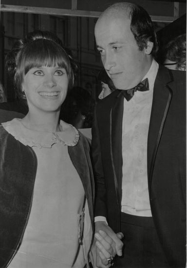 Richard Lester Producer Actress Rita Tushingham Editorial Stock Photo ...