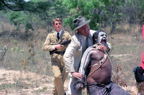 Julian Rhindtutt Trevor Eve Lawrence Simbarashe Editorial Stock Photo ...