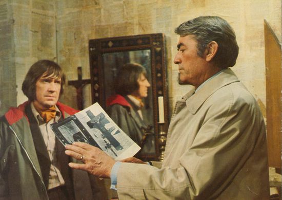 Omen David Warner Gregory Peck Editorial Stock Photo - Stock Image ...