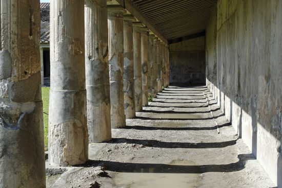 Therme Di Stabia Stabian Baths Pompei Editorial Stock Photo - Stock ...