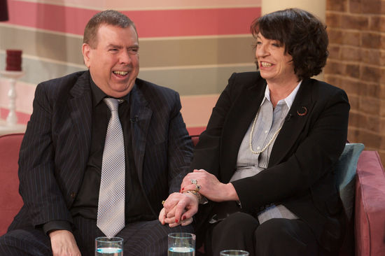 Timothy Spall His Wife Shane Editorial Stock Photo - Stock Image ...