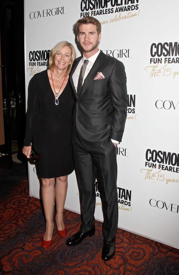 Liam Hemsworth Mother Leonie Hemsworth Editorial Stock Photo - Stock ...