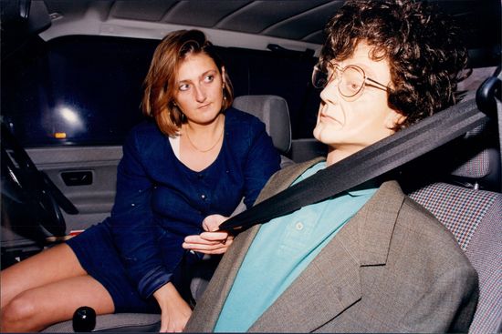 Carol Midgley Journalist Inflatable Man Passenger Editorial Stock Photo ...