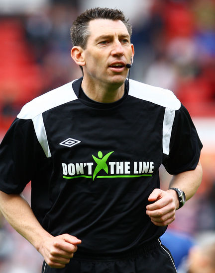 Referee Mr Lee Probert Wearing Dont Editorial Stock Photo - Stock Image | Shutterstock