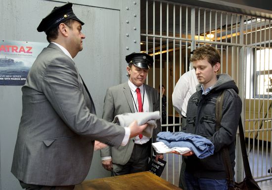 New Inmate Alcatraz Issued Prison Clothing Editorial Stock Photo ...