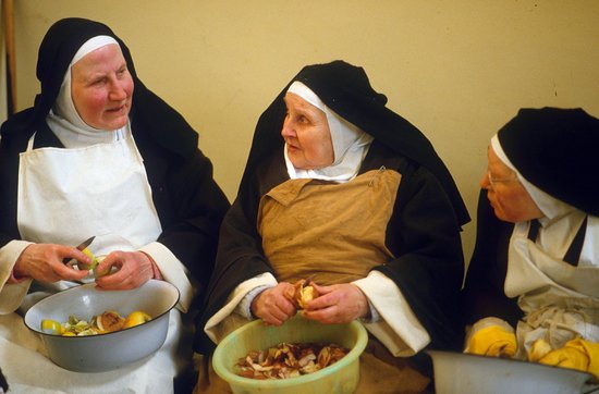 Nuns Carmelite Order Preparing Food Editorial Stock Photo - Stock Image ...