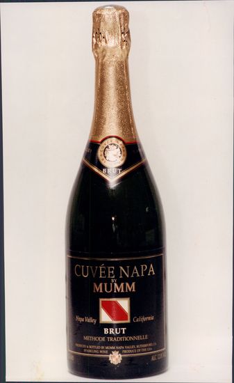Mumm Cuvee Napa Brut Californian Sparkling Editorial Stock Photo ...