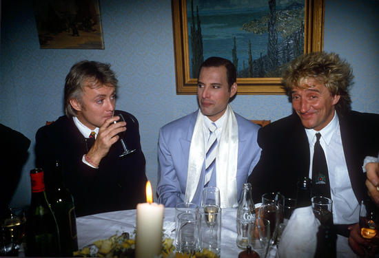 Roger Taylor Freddie Mercury Rod Stewart Editorial Stock Photo - Stock ...