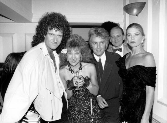 Brian May His Wife Anita Dobson Editorial Stock Photo - Stock Image ...