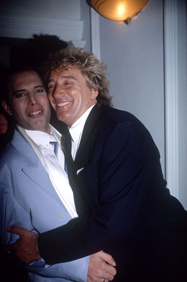 Freddie Mercury Rod Stewart Editorial Stock Photo - Stock Image ...