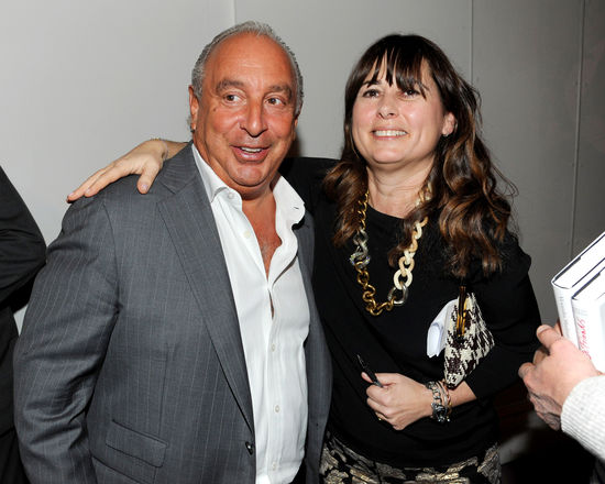 Sir Philip Green Alexandra Shulman Editorial Stock Photo - Stock Image ...