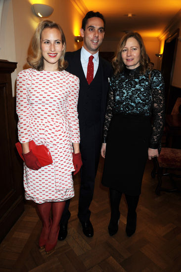 Charlotte Dellal Maxim Crewe Guest Editorial Stock Photo - Stock Image ...