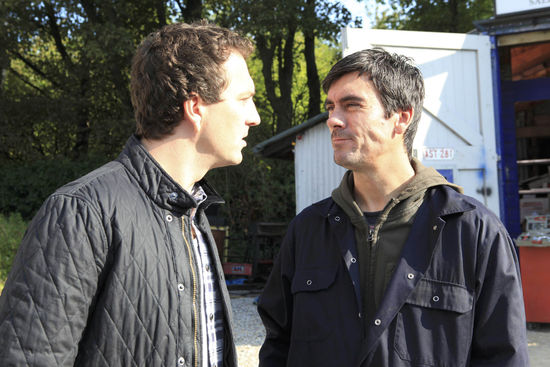 Garage Cain Dingle Jeff Hordley Winds Editorial Stock Photo - Stock ...
