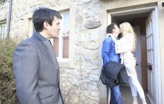 Debbie Dingle Charley Webb Cameron Dominic Editorial Stock Photo ...