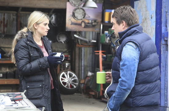 Cameron Dominic Power Debbie Dingle Charley Editorial Stock Photo ...