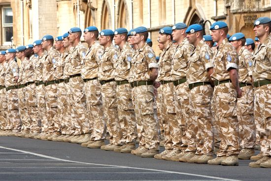 Soldiers 23 Pioneer Regiment March Through Editorial Stock Photo ...