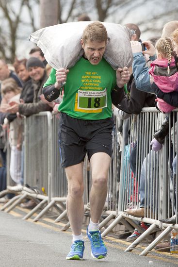 Mens Winner Matthew Wainwright 34 Liversedge Editorial Stock Photo ...