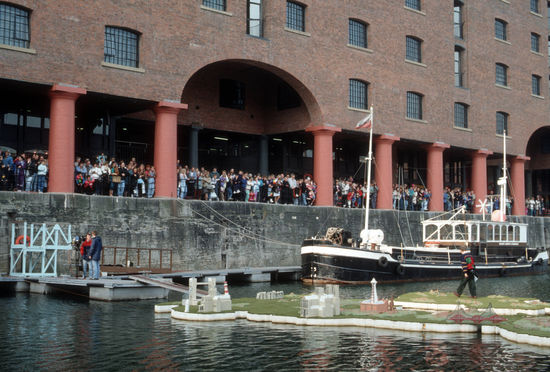Studio Set Albert Dock Weather Map Editorial Stock Photo - Stock Image ...