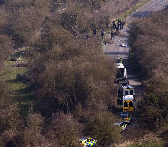 Police Search Teams Working Scene Where Editorial Stock Photo - Stock ...