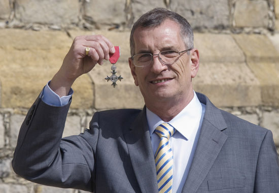 Nicholas Hillsdon Received Mbe Services Prosthetics Editorial Stock ...