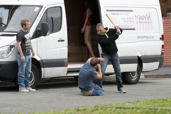 Leon Colin Parry Confronts Tyrone Dobbs Editorial Stock Photo - Stock ...
