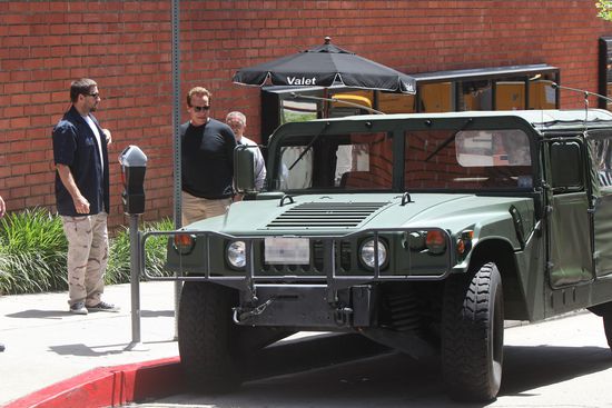 Arnold Schwarzenegger His Hummer H1 Editorial Stock Photo - Stock Image ...